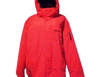 Popular items for red winter jacket on Etsy