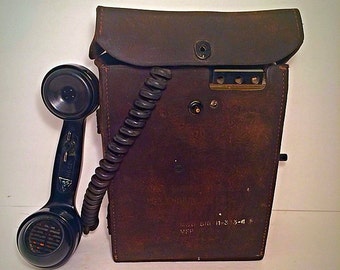 Fully Functional EE-8-A Military Telephone