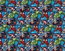 Popular items for avengers fabric on Etsy