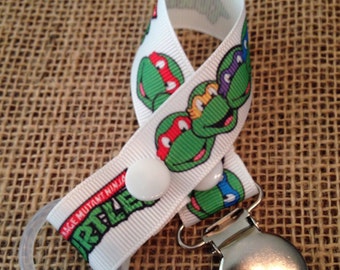 Teenage Mutant Ninja Turtle Pacifier Clip ** FREE SHIPPING**