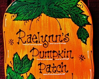 Popular items for pumpkin patch sign on Etsy