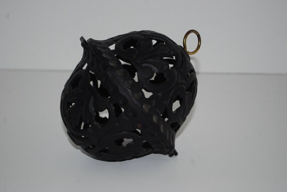 Vintage Cast Iron Twine String Holder