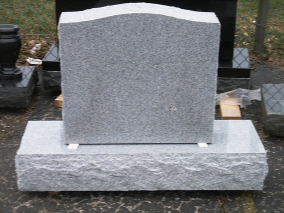 Cemetery Granite Headstone 20 x 6 x 22