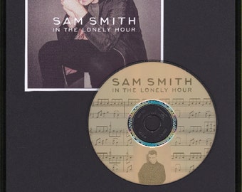 Sam Smith - Framed CD Presentation Disc Display