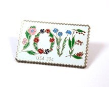 Popular items for stamp pin on Etsy