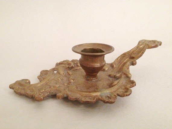 Antique French Bronze Candle Holder by FrenchBricABroc on Etsy Antique French Bronze Candle Holder by FrenchBricABroc on Etsy