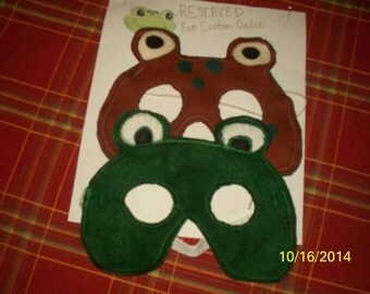 Frog mask | Etsy