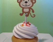 Popular items for monkey topper on Etsy