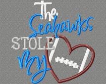 Popular items for seahawks embroidery on Etsy