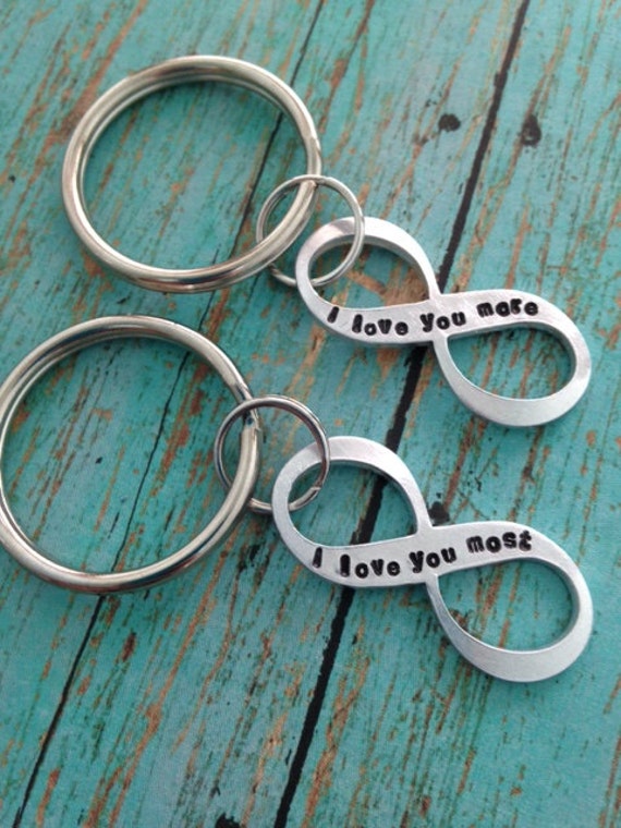 I love you more I love you most Aluminum by SilverLiningStamping