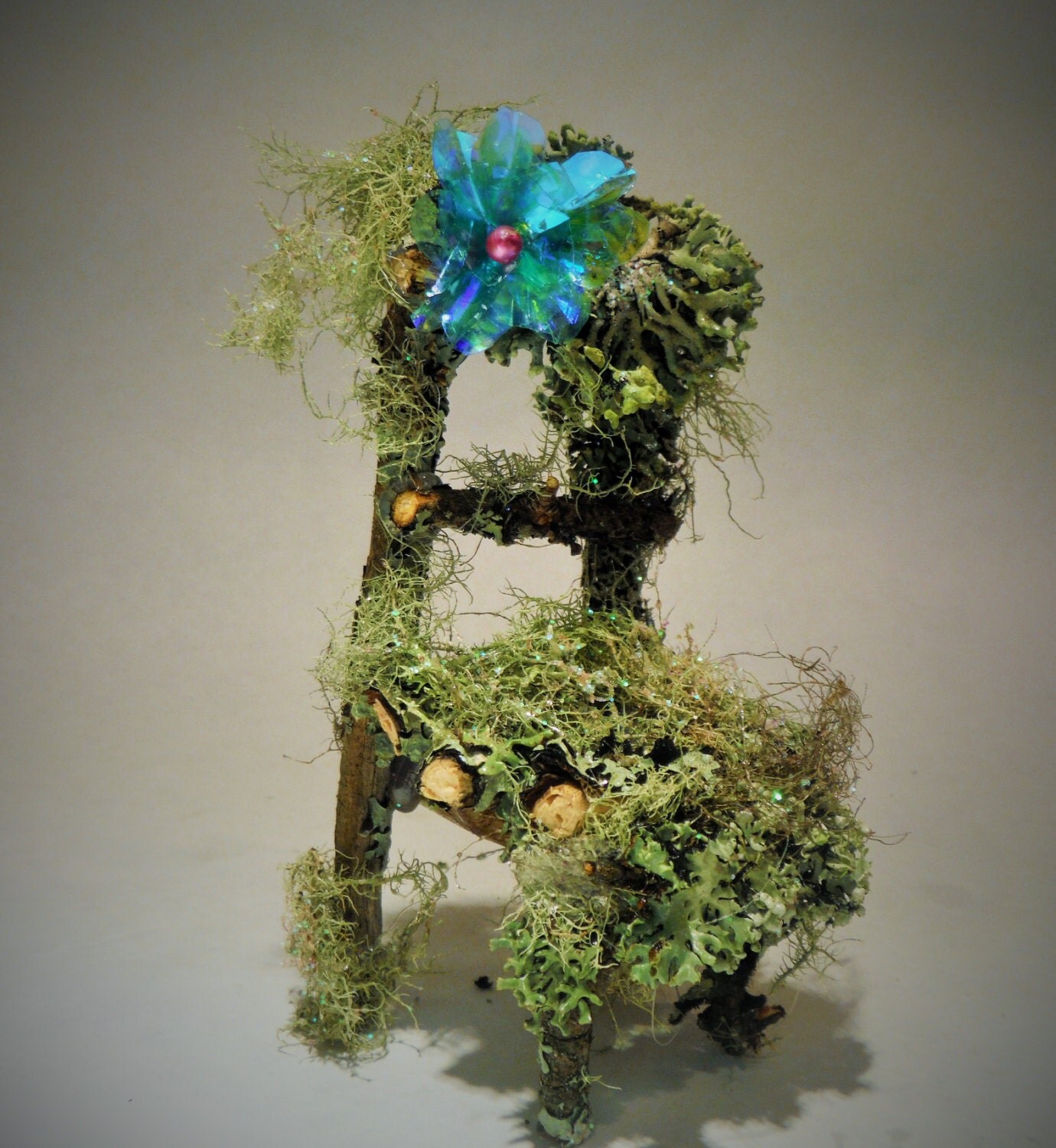 FAIRYS BEDROOM FURNITURE Set with Fairy Bed Fairy Chair