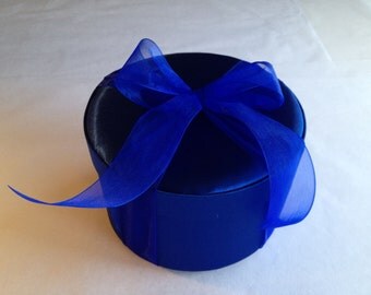 Royal blue favor box | Etsy