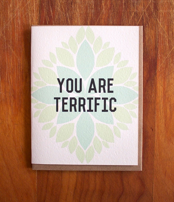 You are Terrific