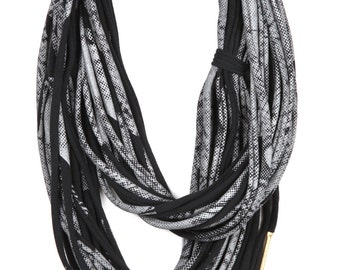 Popular items for silver scarf on Etsy