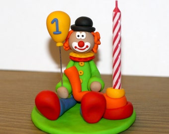 Clown cake toppers | Etsy