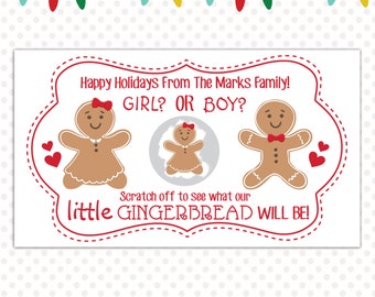 10 Baby Gender Reveal Scratch Off Cards by EnchantingByDesign