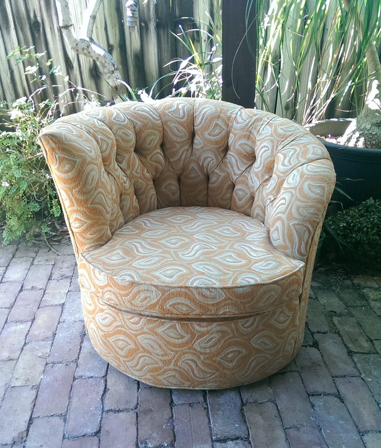 Mid Century Modern Asymmetric Upholstered Club Chair – Haute Juice