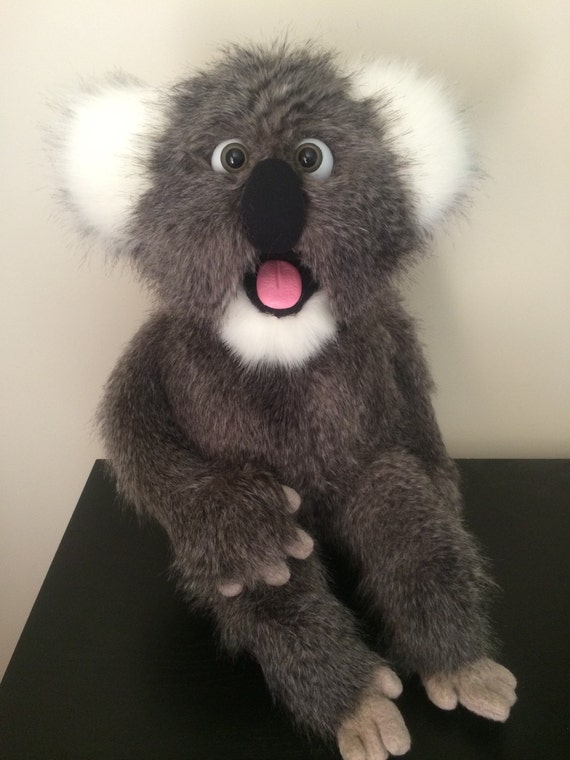 Items similar to Custom Made Professional Koala Puppet / muppet full ...
