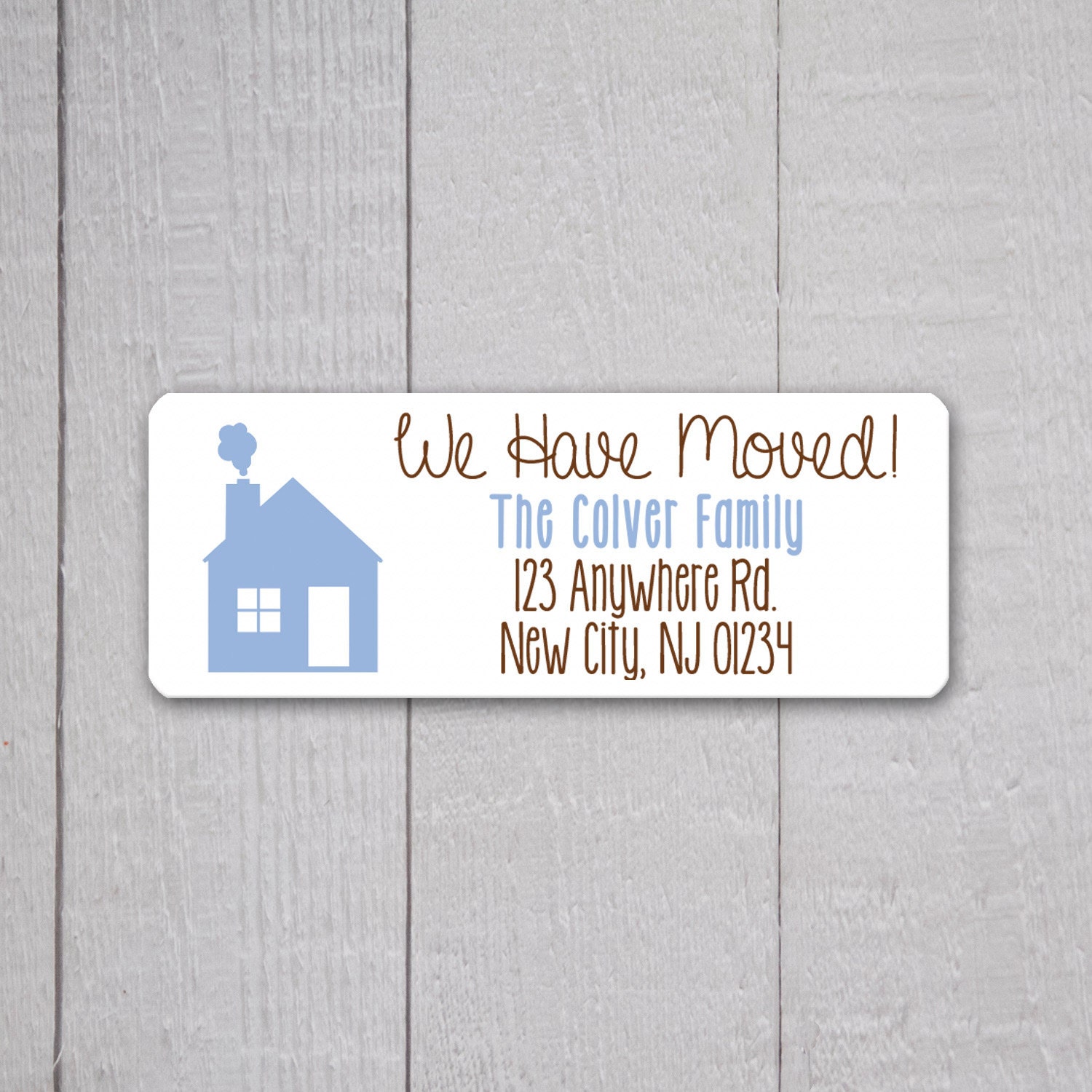We Have Moved Return Address Labels Return Address Stickers