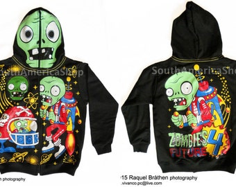 Plants vs Zombies jacket for boys,Children clothes,Boys jacket,Winter ...