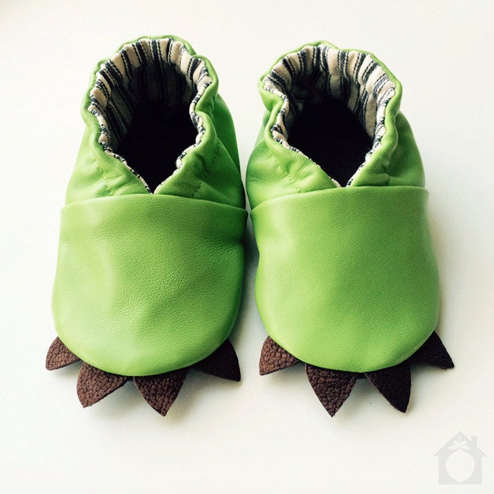 Lizard feet soft soled baby shoes slip-on shoes leather