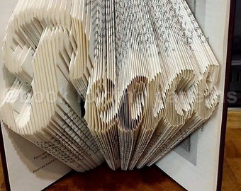 Read word book folding pattern by BOOKFOLDINGPATTERNS on Etsy
