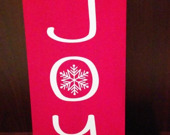 Popular items for wooden joy sign on Etsy