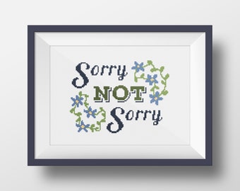 Popular items for sorry not sorry on Etsy