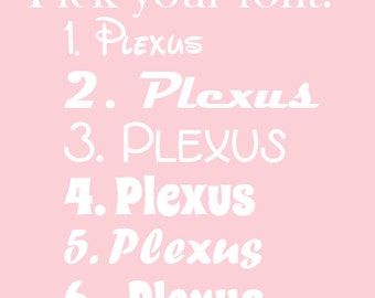 Popular items for plexus decal on Etsy