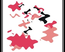 Popular items for ink blot on Etsy