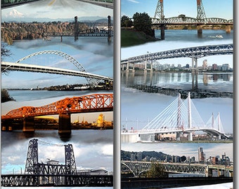 Portland bridges | Etsy