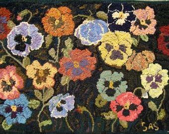 Popular items for wool hooked rugs on Etsy