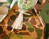 Items similar to Set of 12 Large Army Military Birthday Party Stickers ...