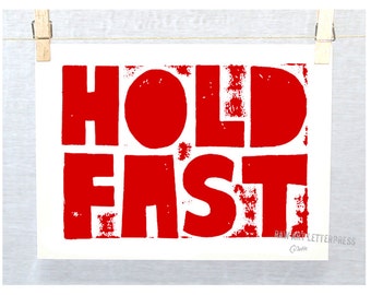 Hold fast | Etsy