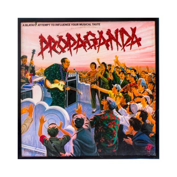 Glittered Propaganda Album Cover Art