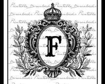 Popular items for monogram letter f on Etsy