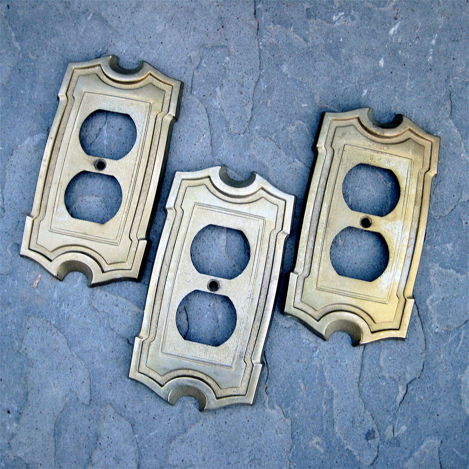 Mid Century Switch Plate Light Switch Cover CSA Metal