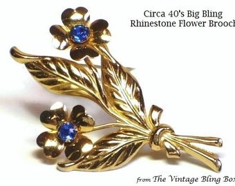 Sapphire blue ribbon | Etsy