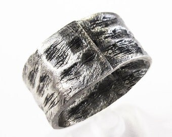 Adjustable mens ring | Etsy