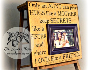 Aunt sign | Etsy