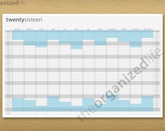 Weekly Planner Printable PDF by TheOrganizedLife on Etsy