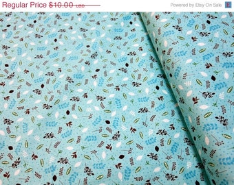ANTHOLOGY FABRIC YARDAGE/Deerfield/Aqua fabric