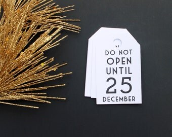 Do not open until | Etsy