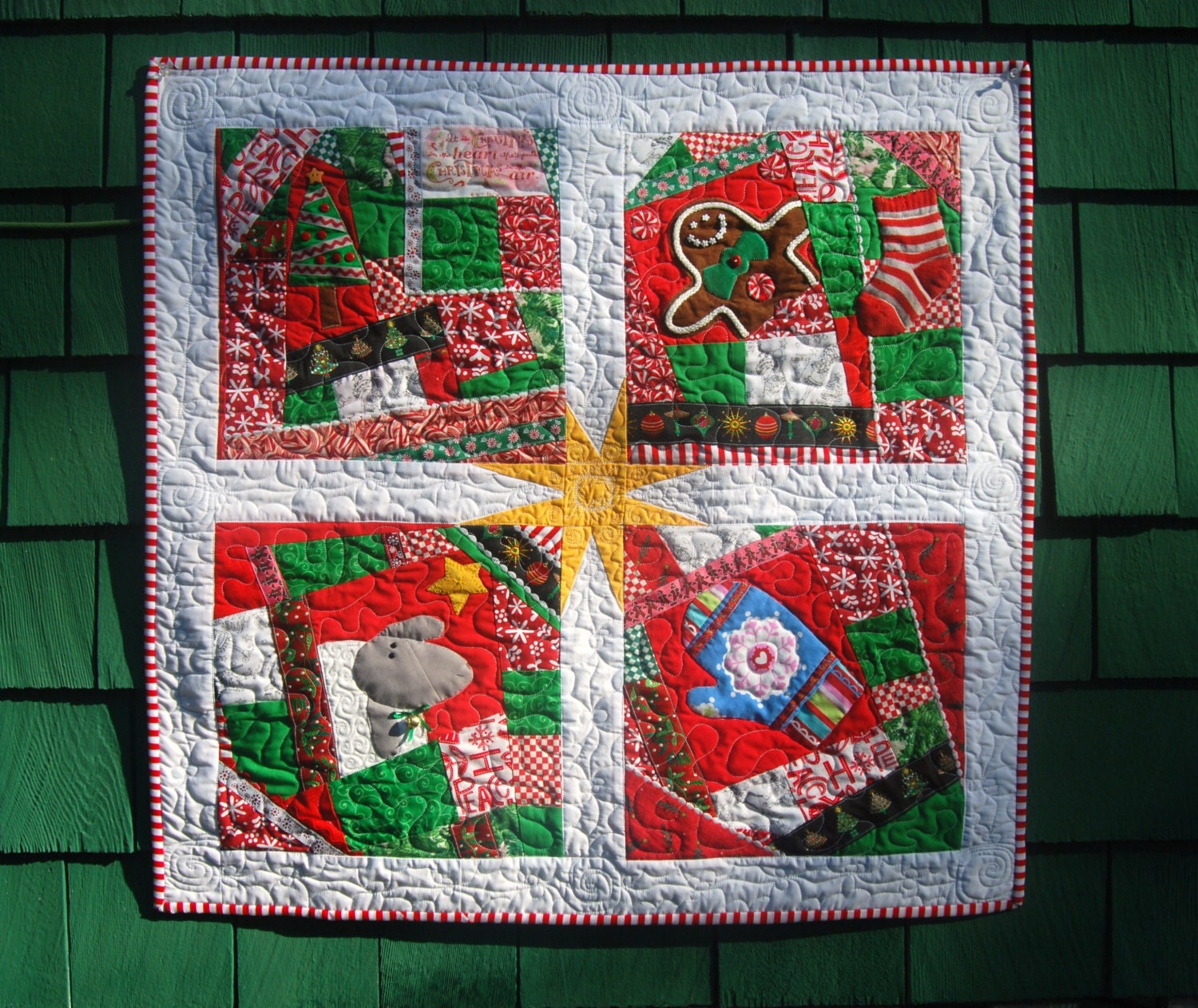 Crazy Quilt Instructions Totally Crazy Quilt by LightHeartArts