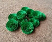 Unique kelly green rose related items | Etsy