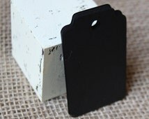 Popular items for black paper tags on Etsy