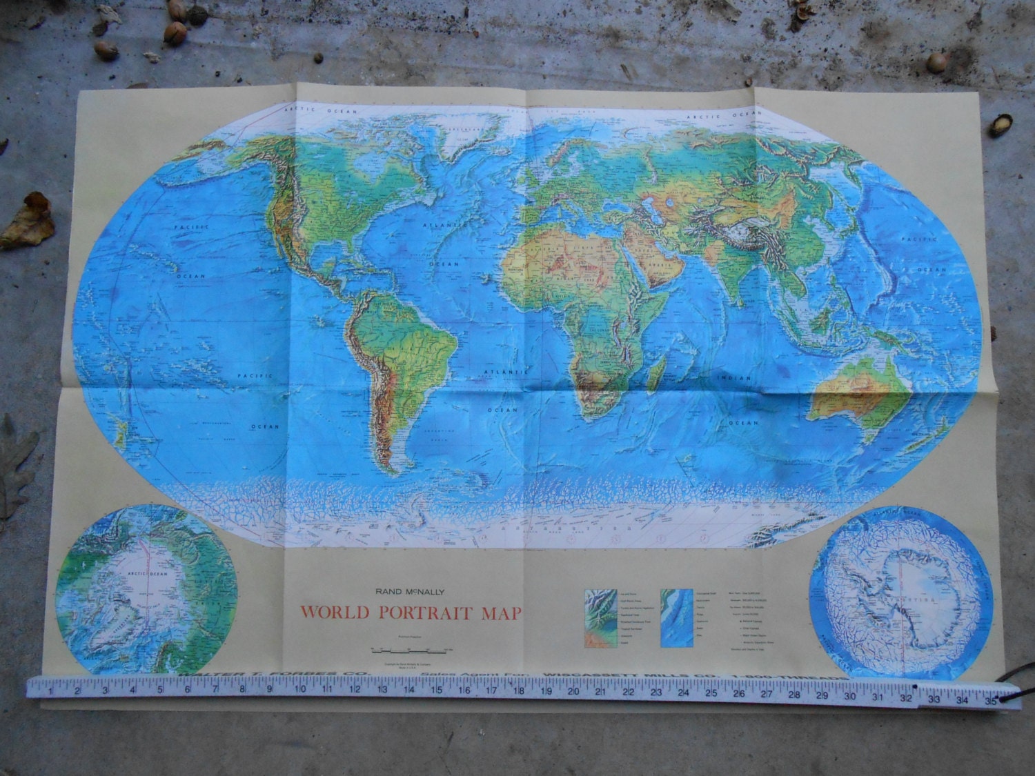 World Map 1960's
