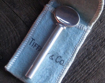 Tiffany and Company Sterling Toothpaste Roller, Vintage 1980s