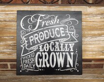 Popular items for produce signs on Etsy