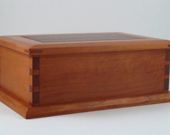 Popular items for cherry wood box on Etsy